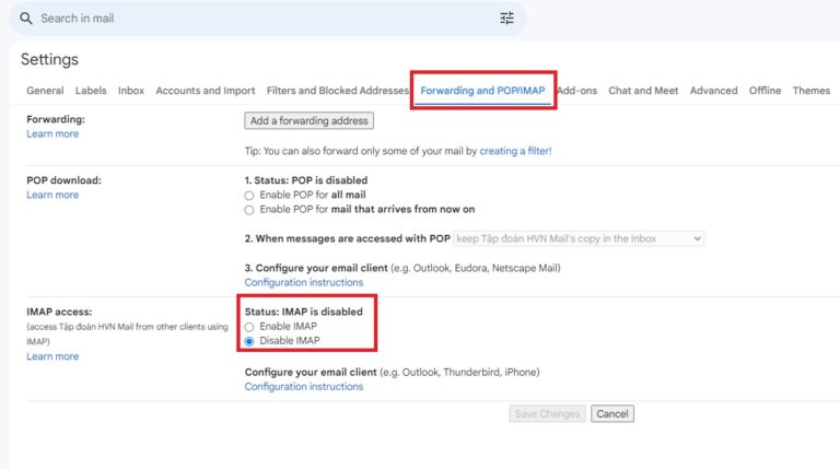 IMAP là gì? Hướng dẫn cách thiết lập IMAP trong Gmail