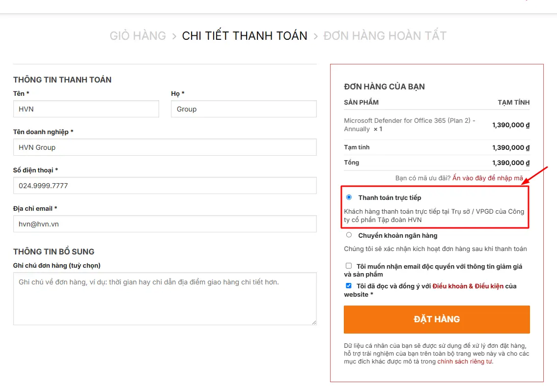 Gói Microsoft Defender for Office 365 (Plan 2) - Annually