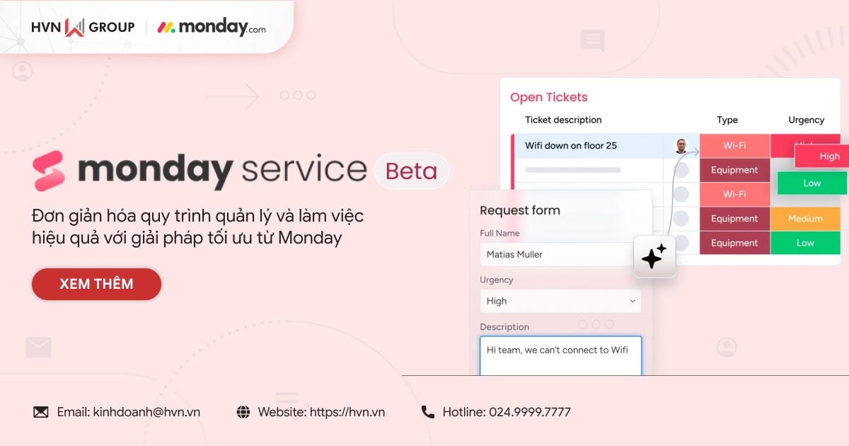 Monday Service - HVN GROUP