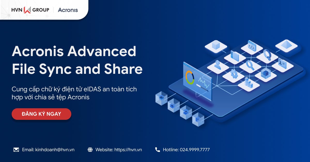 Dịch Vụ Acronis Advanced File Sync and Share - HVN GROUP