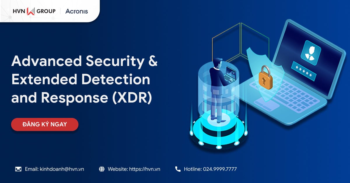 Dịch Vụ Acronis Advanced Security + XDR - HVN GROUP